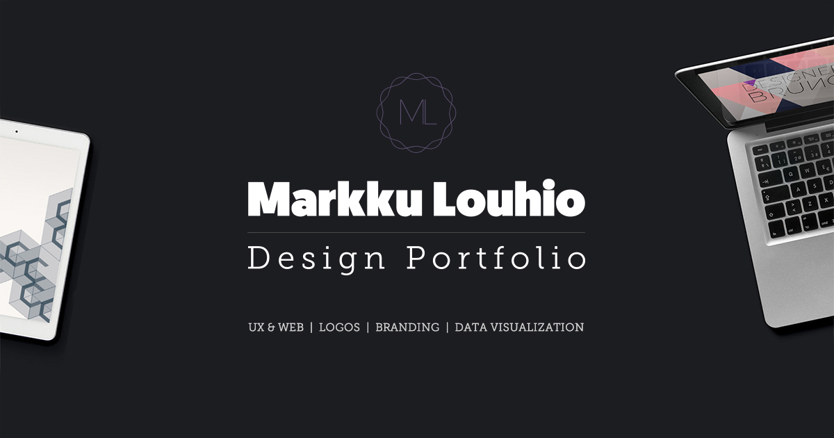 Markku Louhio | Design Services | Logot, UX, WordPress ja ilmesuunnittelu